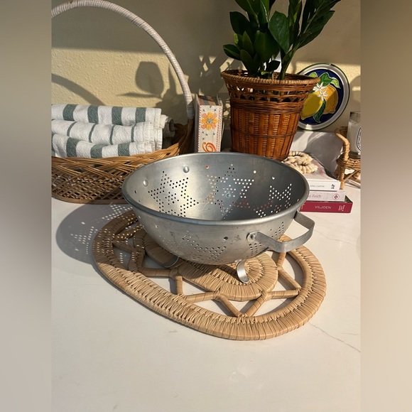 Kitchen | Vintage Aluminum Colander | Poshmark